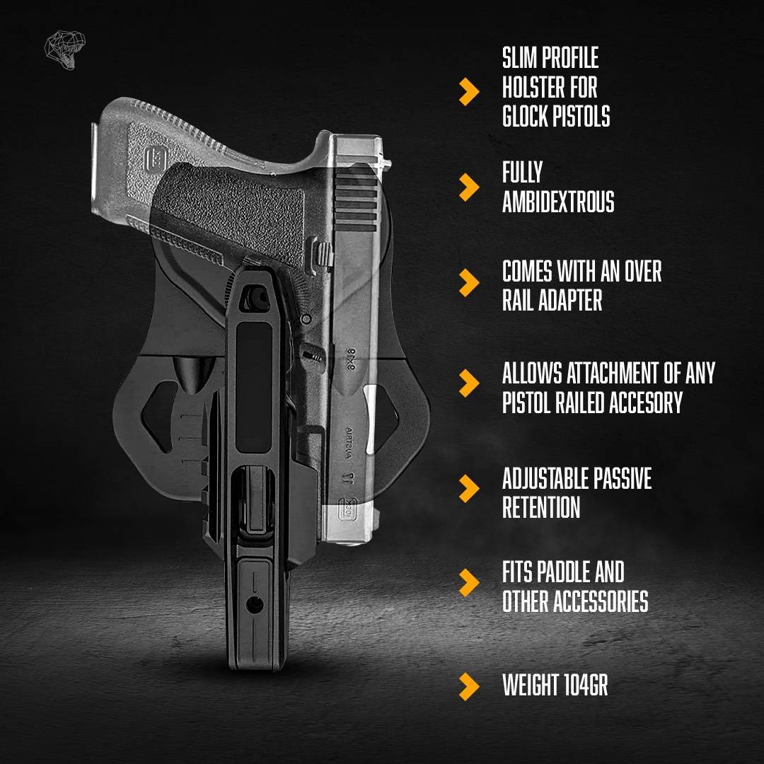 2TAC Ambidextrous Holster – 2Tactic